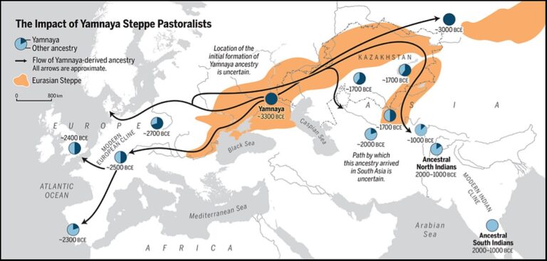 La cultura Yamnaya y su importancia en la Europa de la Edad del Bronce.